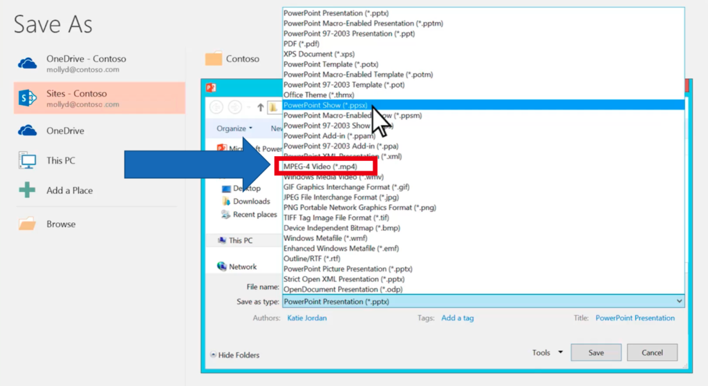 PowerPoint to Video – LLS Technology Services
