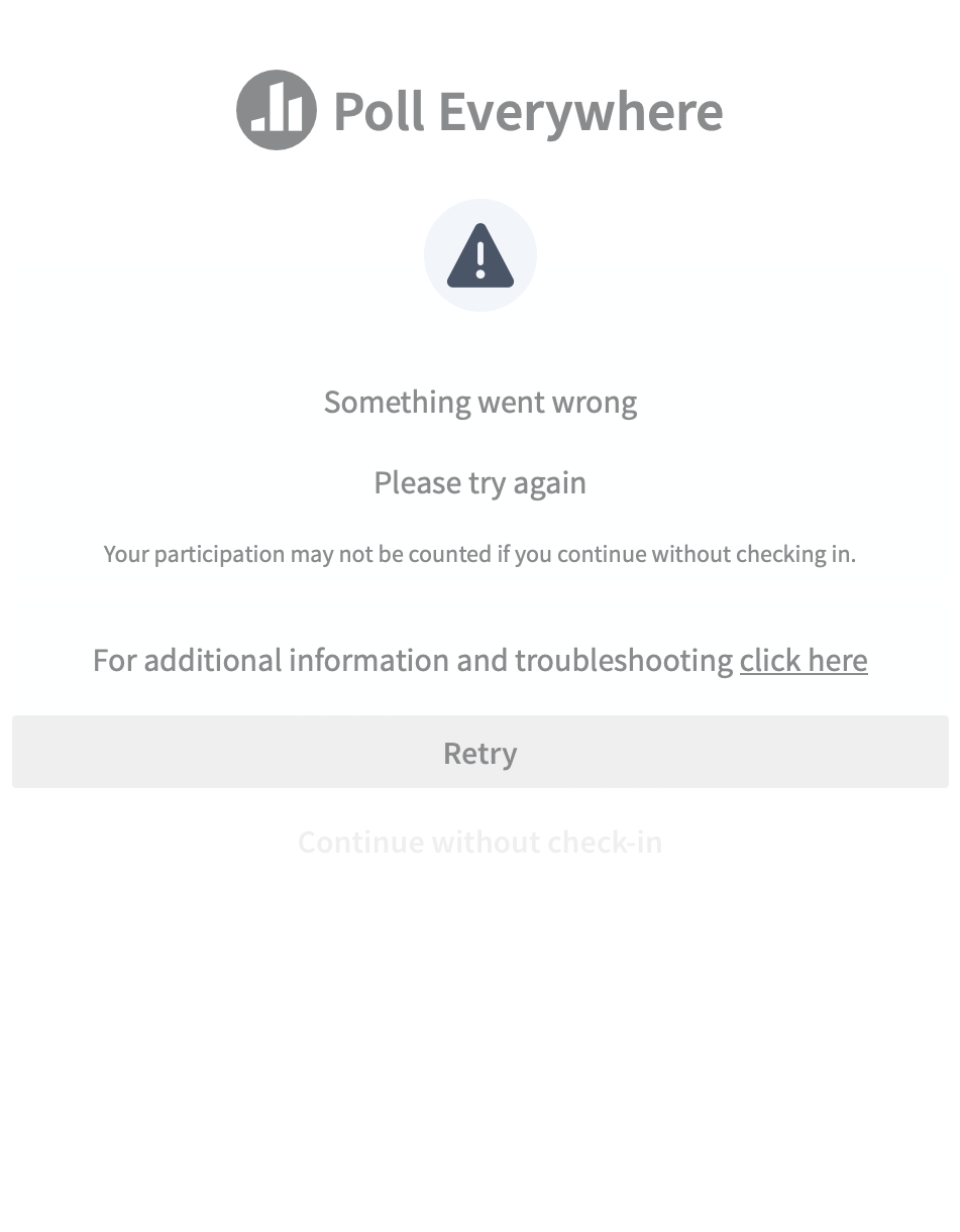 Poll Everywhere Attendance Tracking – LLS Technology Services